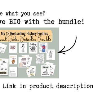 Printable History Classroom Posters; Social Studies Class Decor; High ...