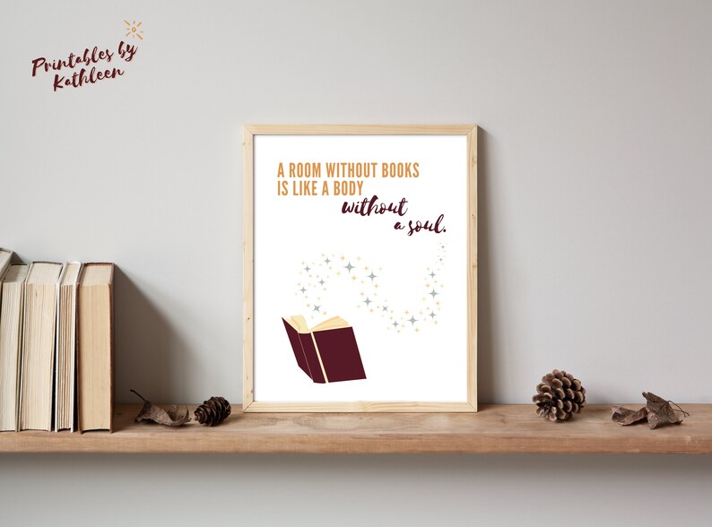 Reading Poster; Literature Poster; English Classroom Poster; Boho ...