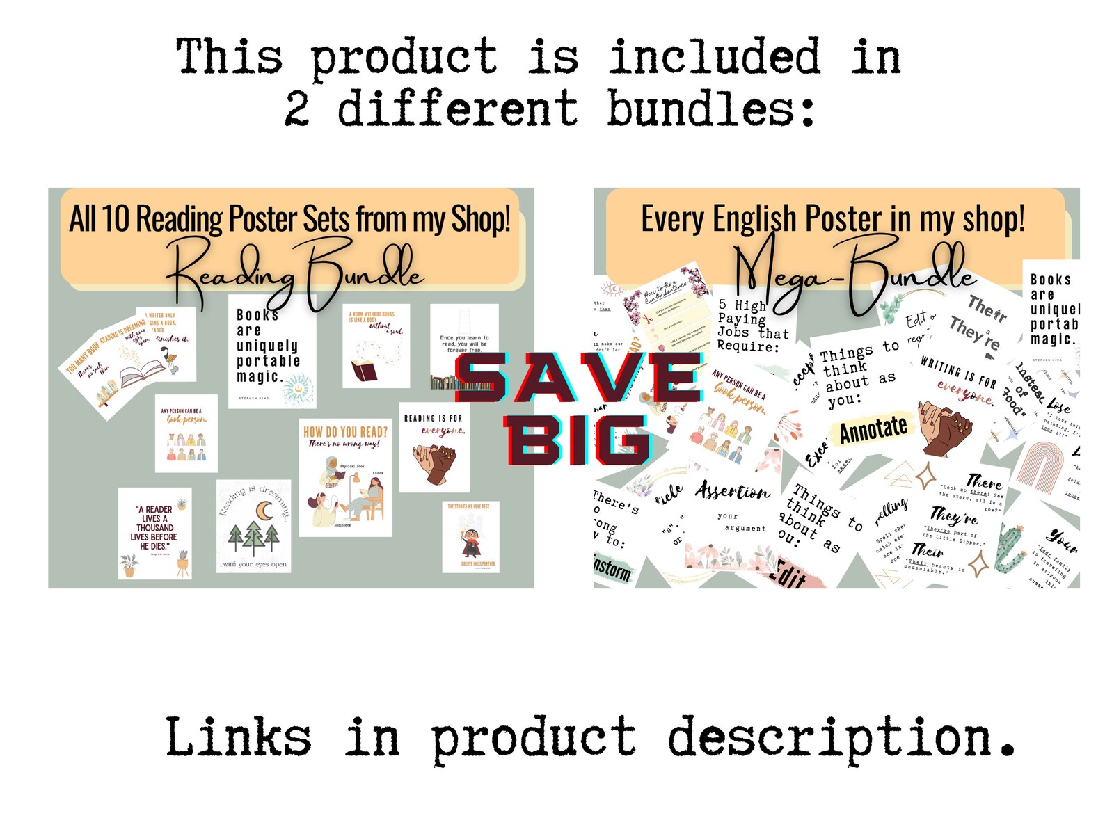 Reading Poster Literature Poster English Classroom Poster Camping ...