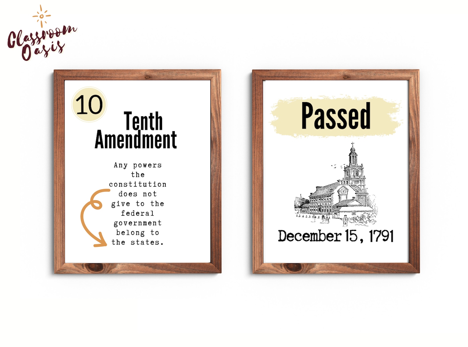 Printable History Classroom Posters Social Studies Class Decor High ...