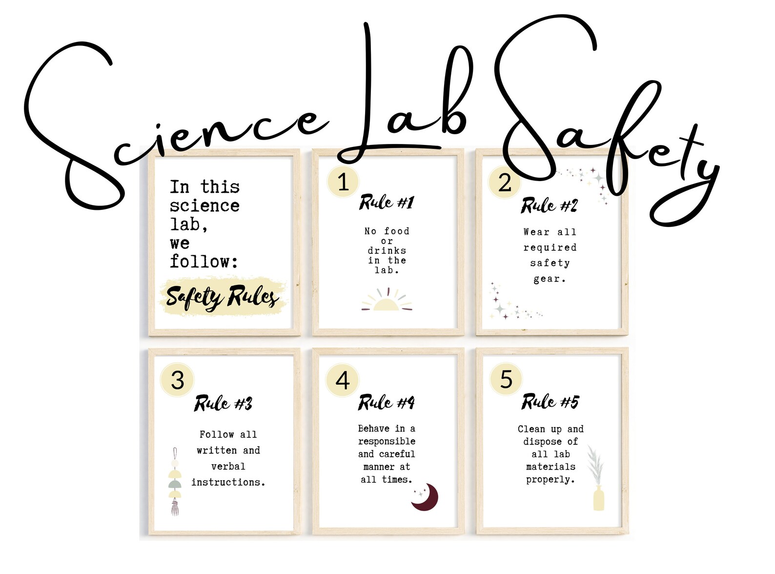 Science Teacher Posters Science Classroom Decor High School - Etsy