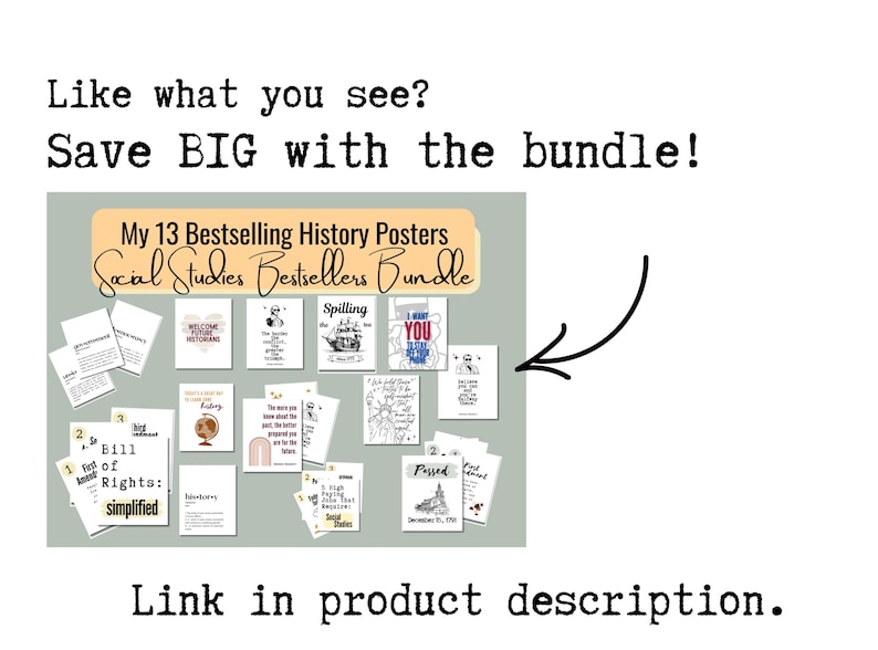 History Class Decor; History Classroom Posters - Printable; Quotes ...