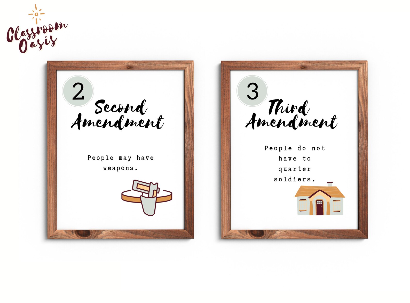 Printable History Classroom Posters Social Studies Class Decor High ...