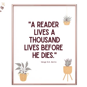 English Classroom Decoration; English Teacher Literary Poster; Library ...
