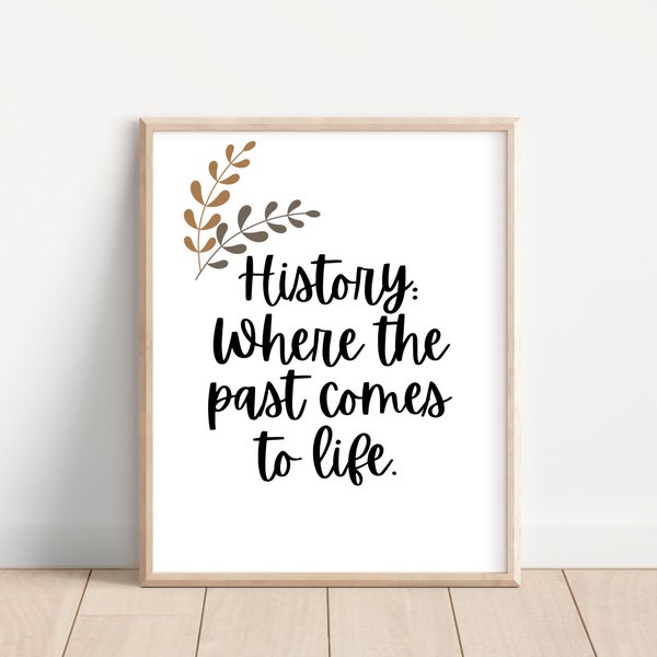 History Classroom - Etsy