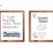 Printable Chemistry Classroom Posters Science Class Decor High School ...