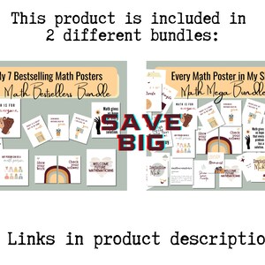 Math Classroom Posters, Printable Wall Art for Math Teachers ...