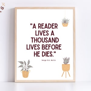 English Classroom Decoration; English Teacher Literary Poster; Library ...