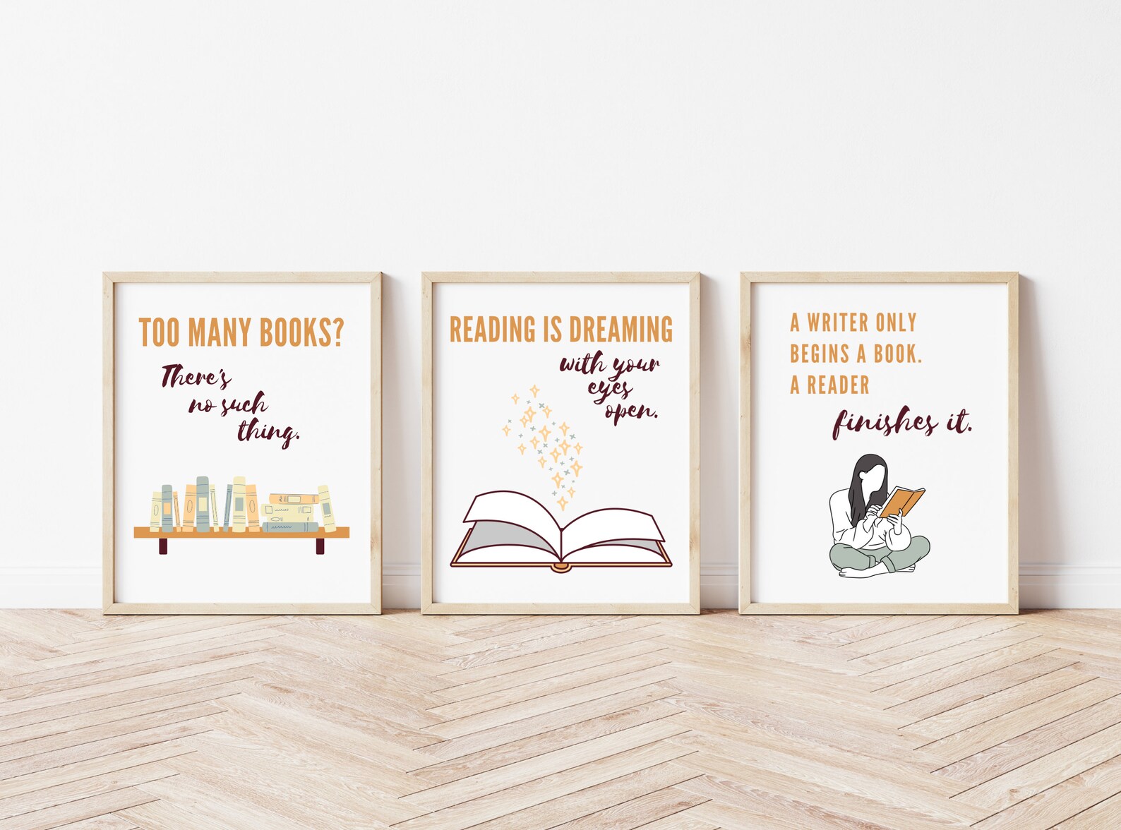 Reading Poster Set Middle School English Classroom Decor - Etsy