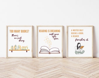 School Library Decor - Etsy