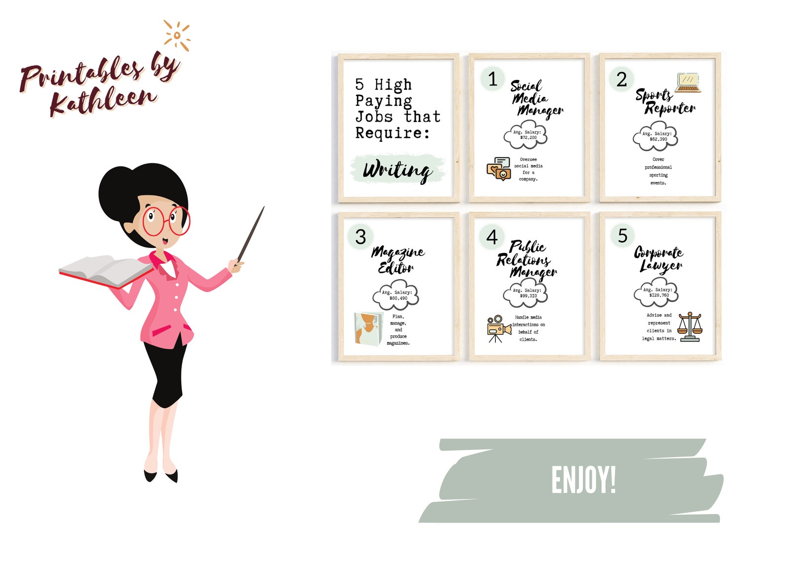 High School English Classroom Posters Printable Middle School - Etsy