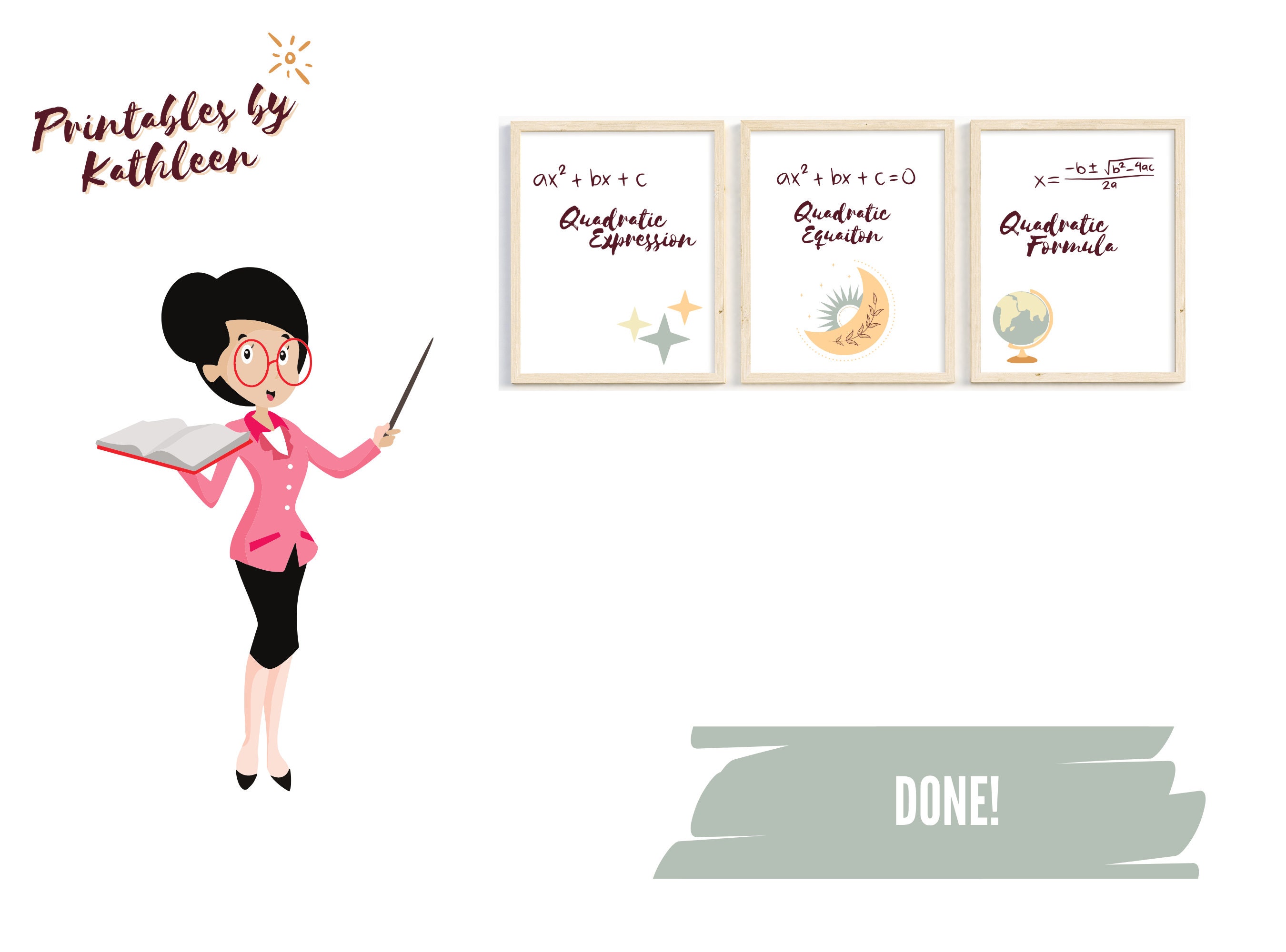 Quadratic Formula Cartoon