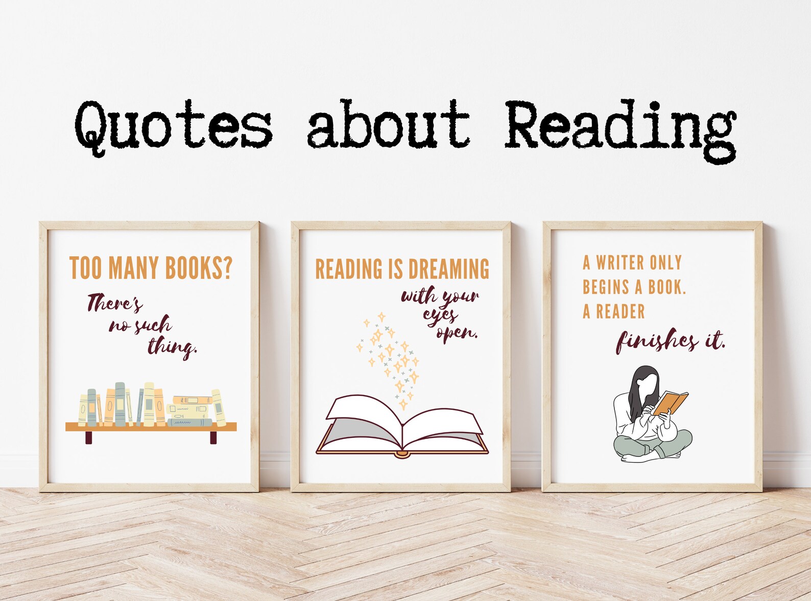 Reading Poster Set Middle School English Classroom Decor - Etsy