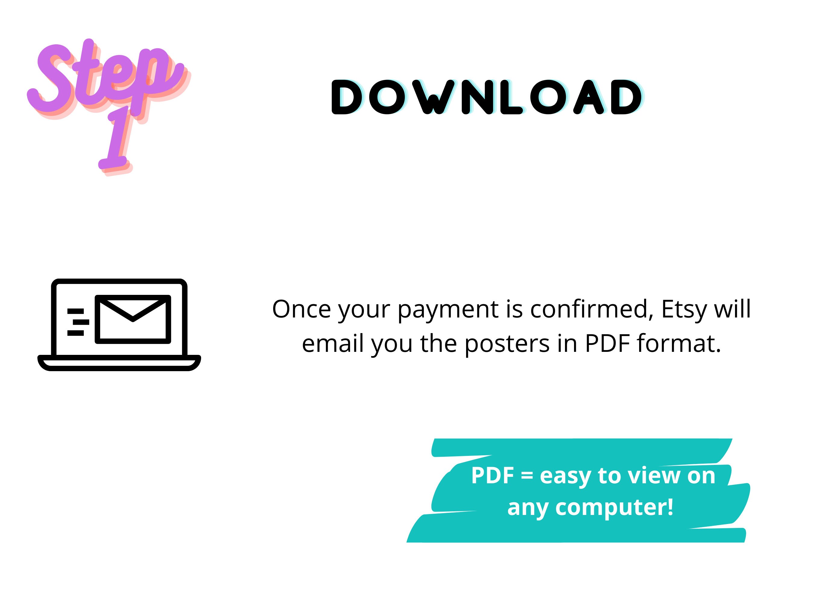 Growth Mindset Posters Positive Affirmations For The | Etsy