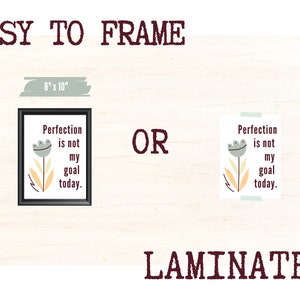 Growth Mindset Classroom Poster Progress Over Perfection - Etsy