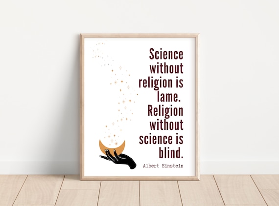 Einstein Quote Quotes by Albert Einstein High School Science | Etsy