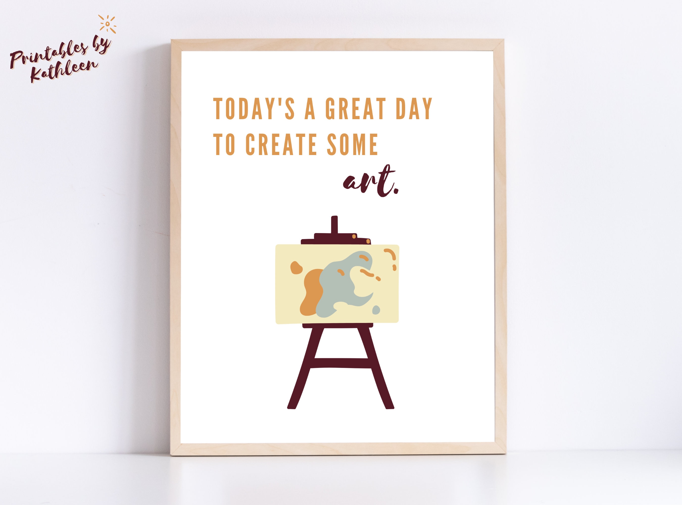 Art Teacher Poster; Neutral Art Room Decor; Art Teacher Sign; Printable ...