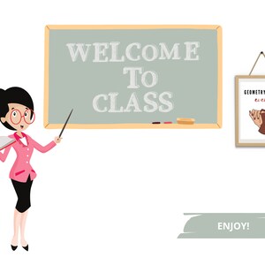 Geometry Classroom Poster Math Classroom Decor High School Teacher ...