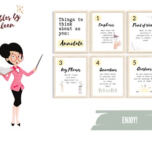 English Classroom Posters High School ELA Classroom Decor - Etsy