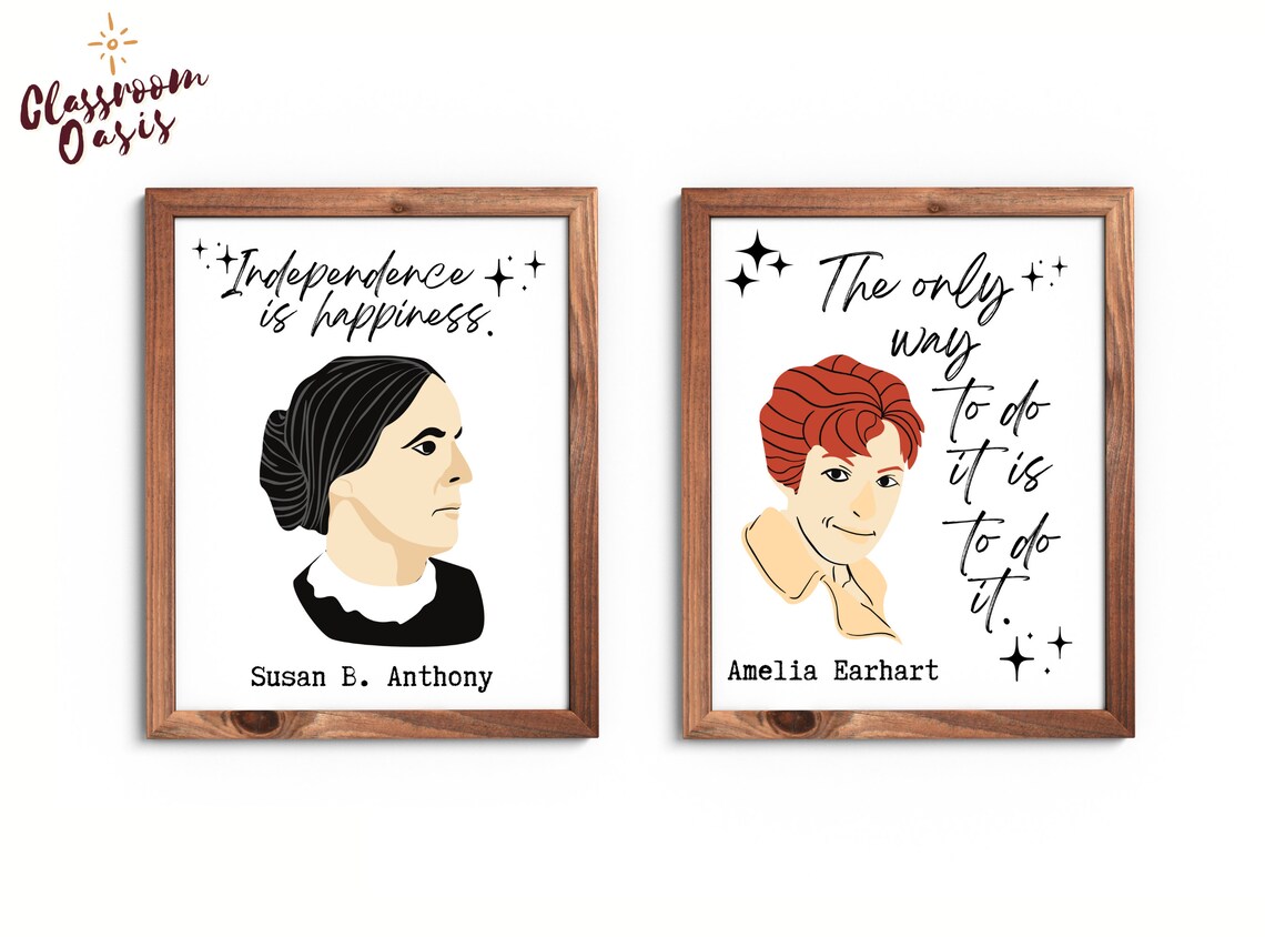 Quotes by Influential Women in History; Printable Social Studies ...