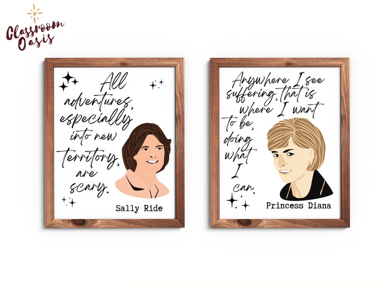 Quotes by Influential Women in History; Printable Social Studies ...