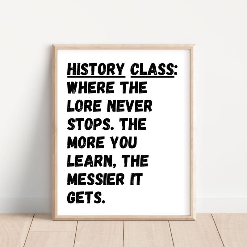 Funny History Posters Us - Etsy