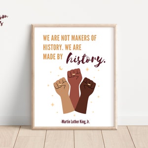 History Classroom Posters MLK Quote Social Studies Classroom Decor ...