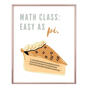 Printable Math Classroom Poster; Math Wall Art; Boho Math Classroom ...
