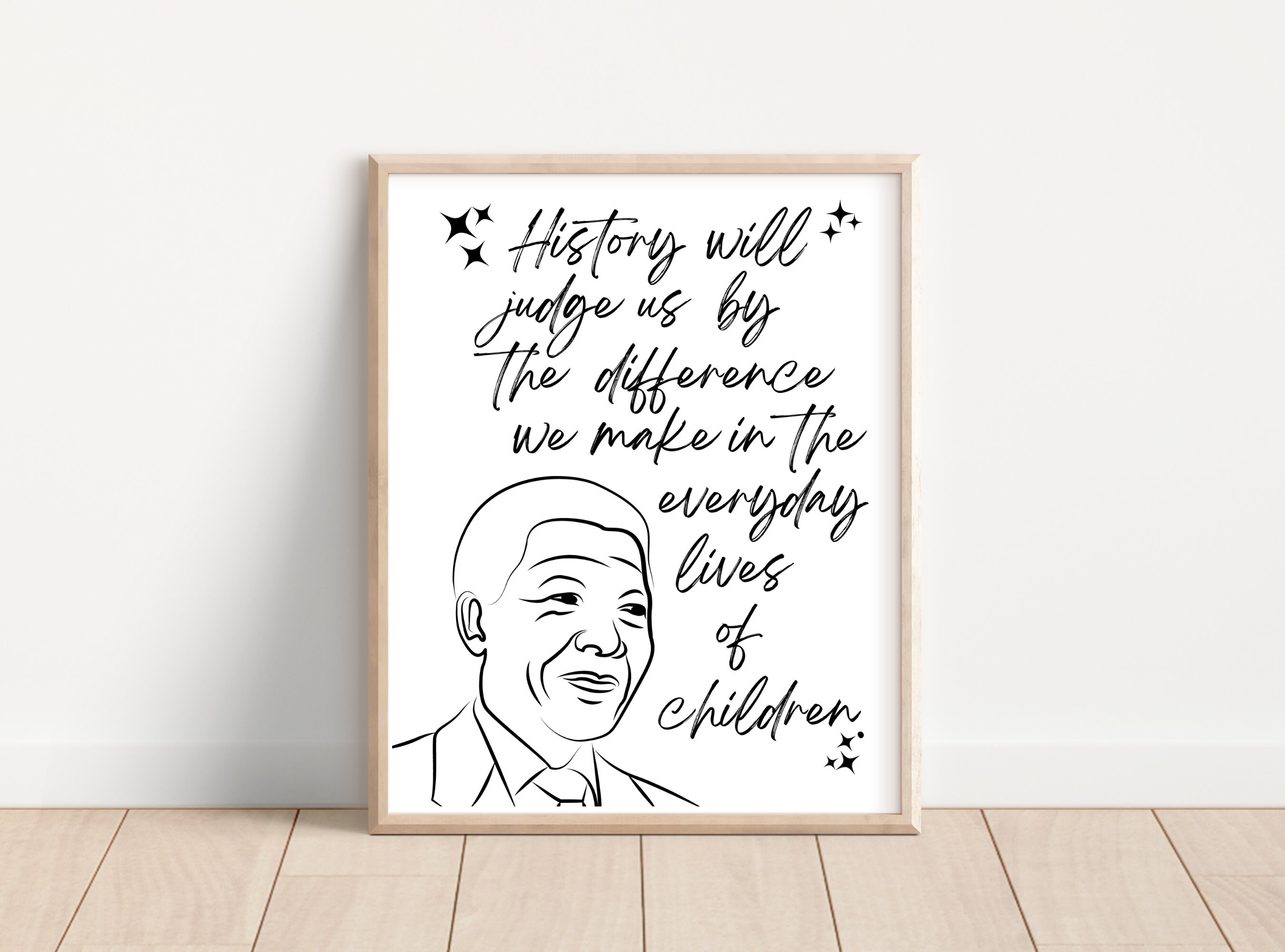 Nelson Mandela Quote Posters, History Classroom Decor (digital Download ...