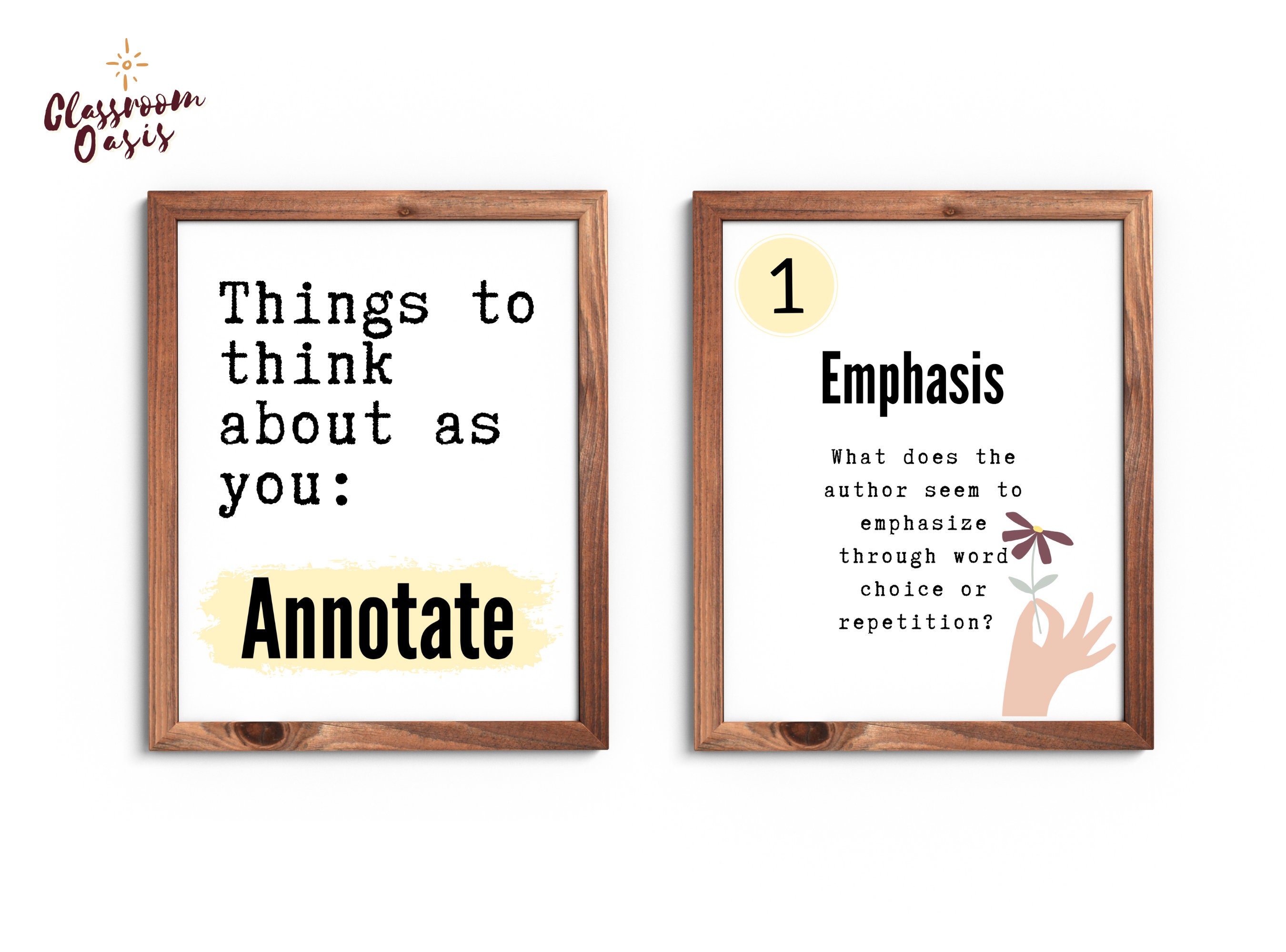 English Classroom Posters High School ELA Classroom Decor - Etsy