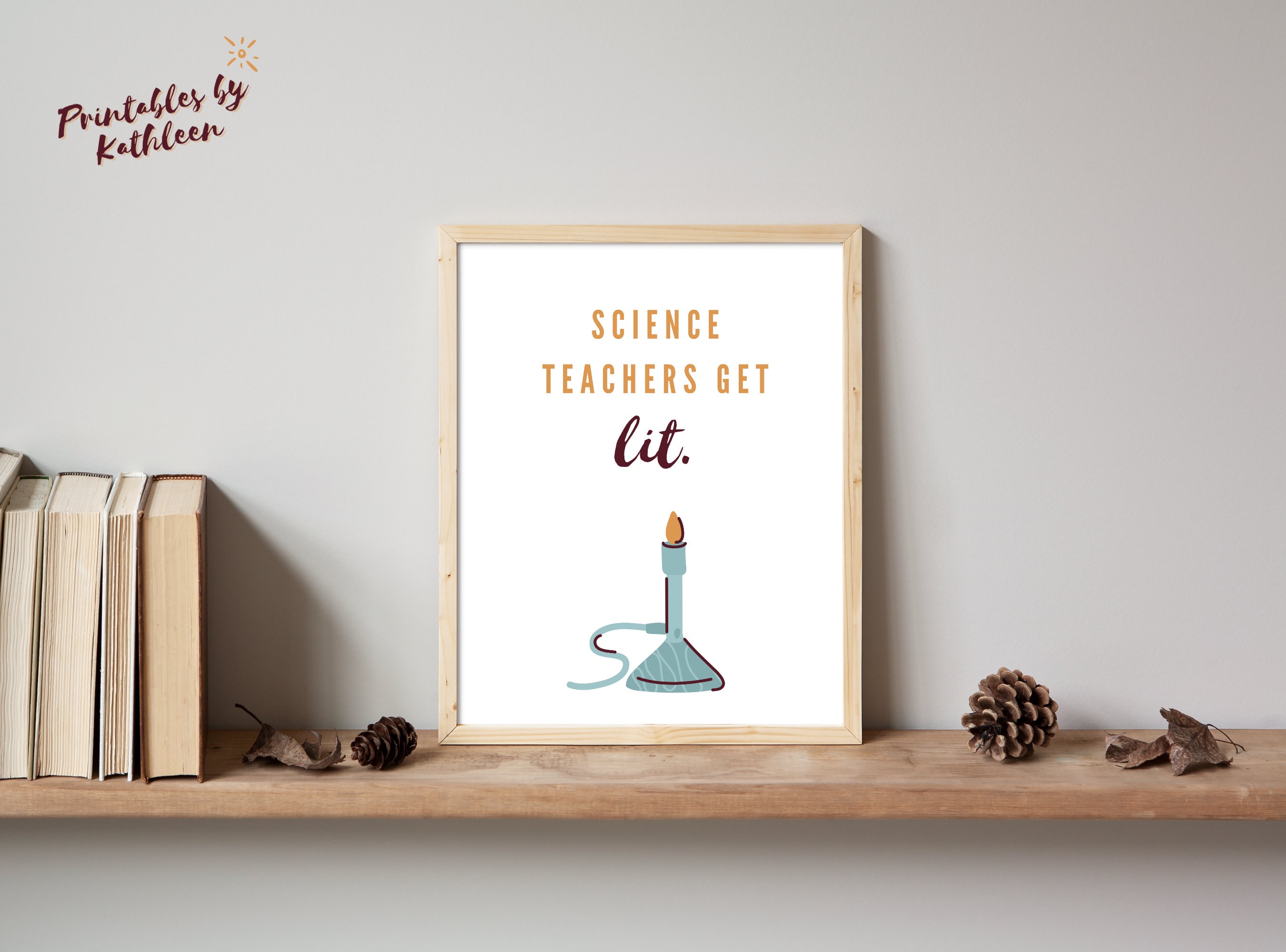 Printable Science Classroom Poster Science Teacher Gift New | Etsy