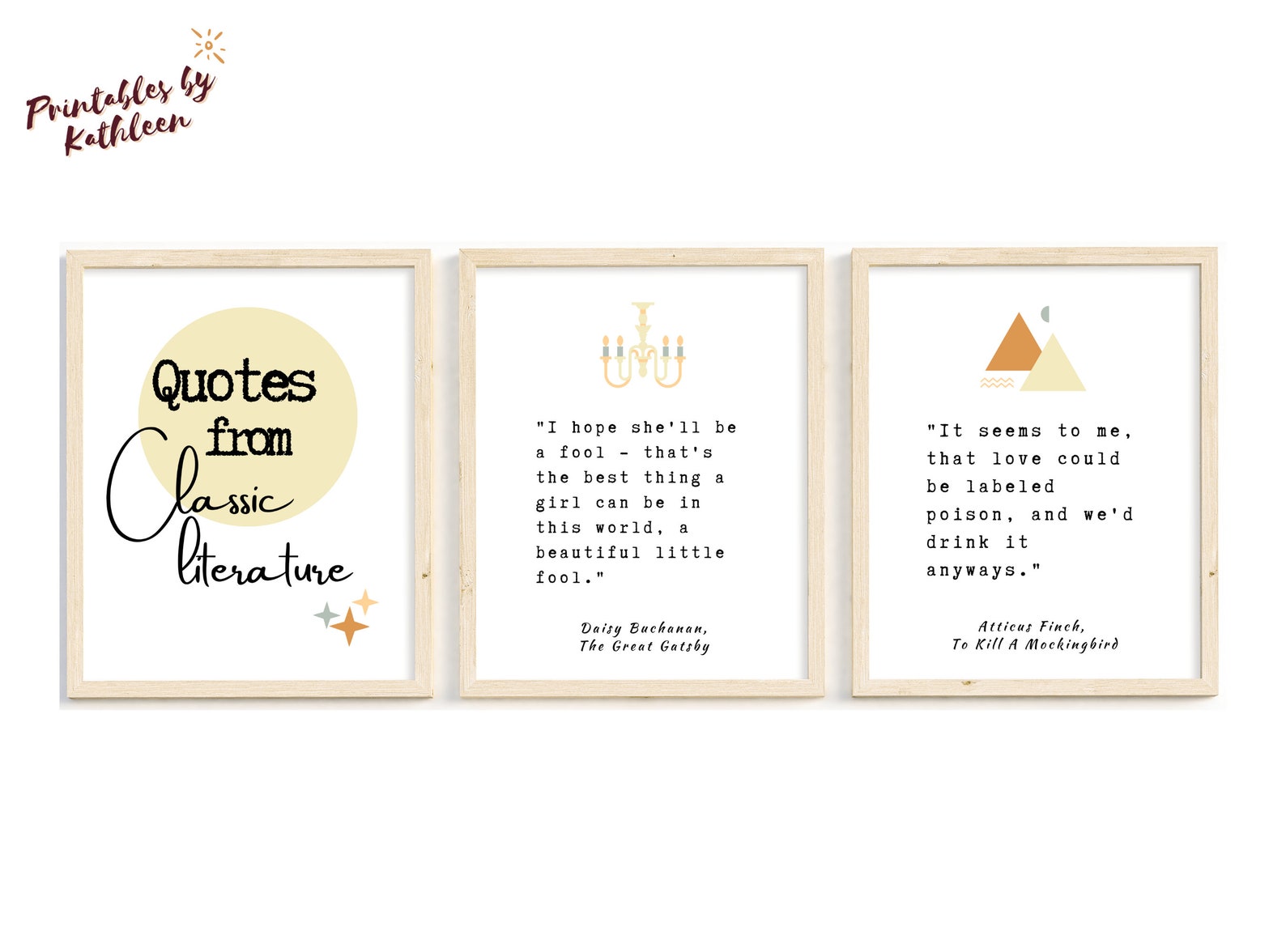 Literary Posters English Classroom Decoration High School - Etsy