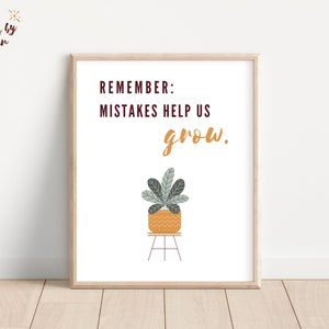 Math Classroom Posters, Printable Wall Art for Math Teachers ...