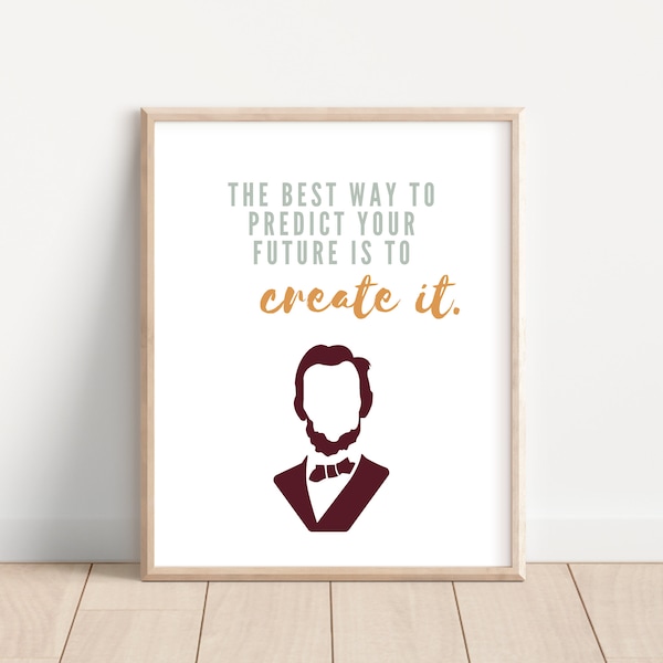 Lincoln Quote - Etsy