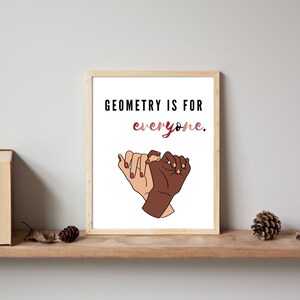 Geometry Classroom Poster; Math Classroom Decor; High School Teacher ...