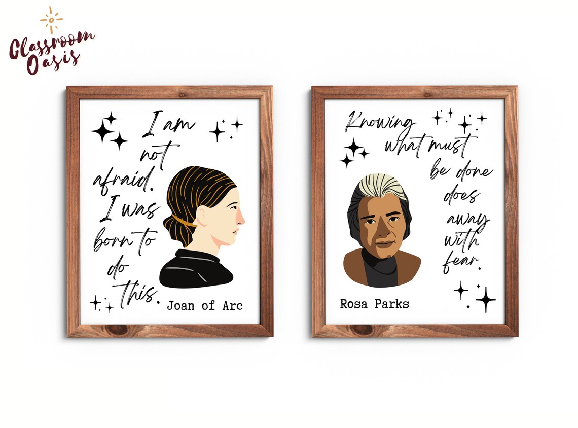 Quotes by Influential Women in History; Printable Social Studies ...