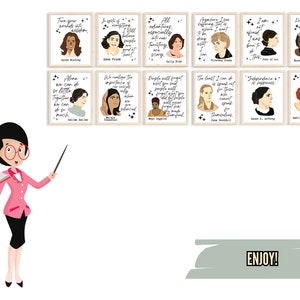 Quotes by Influential Women in History; Printable Social Studies ...