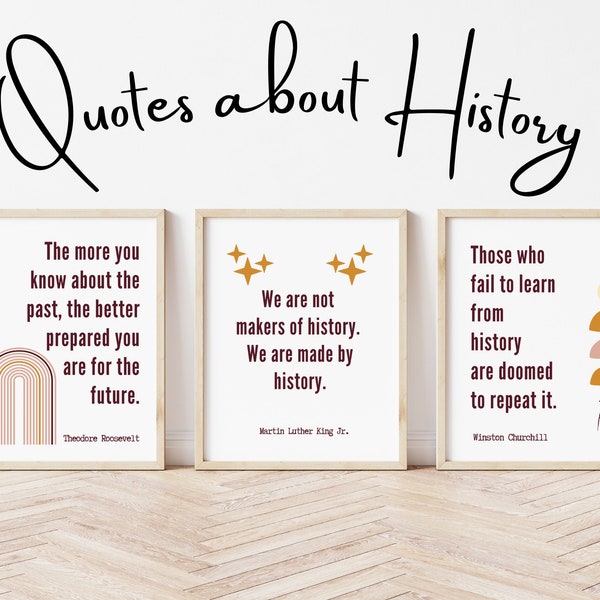 History Posters Digital - Etsy