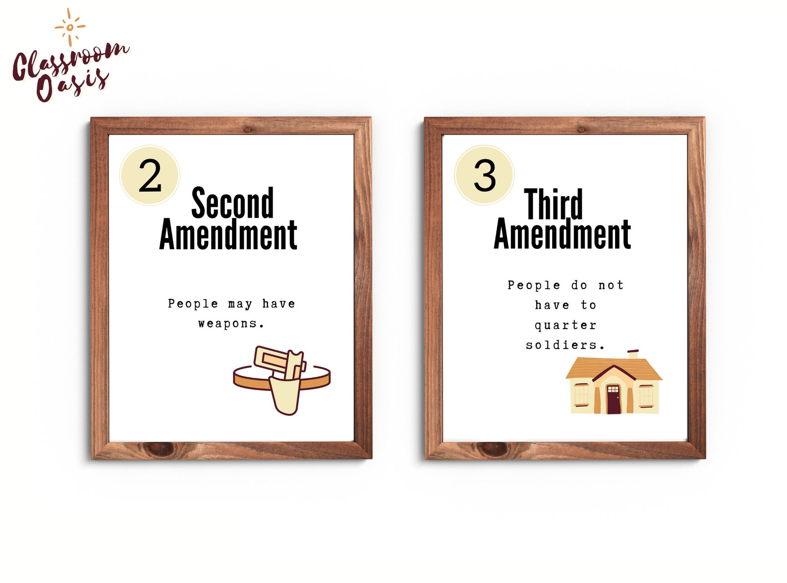 Printable History Classroom Posters Social Studies Class Decor High ...