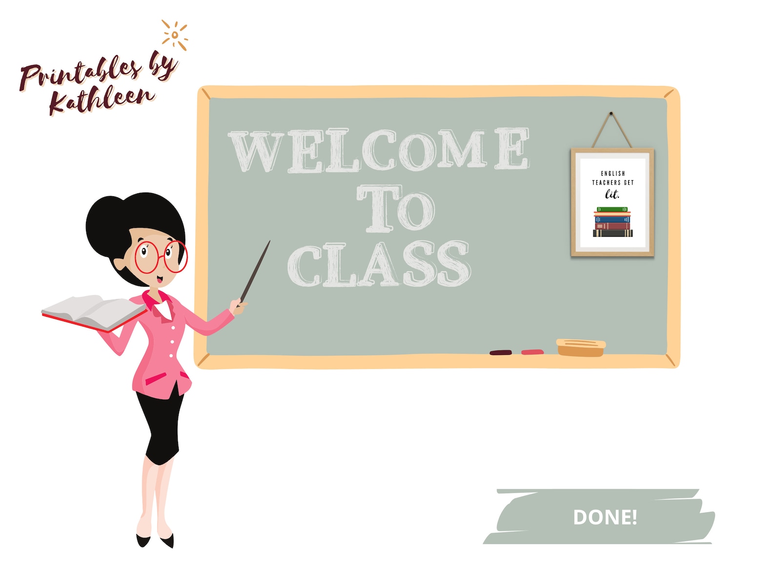 English Classroom Decoration English Teacher Literary Poster - Etsy