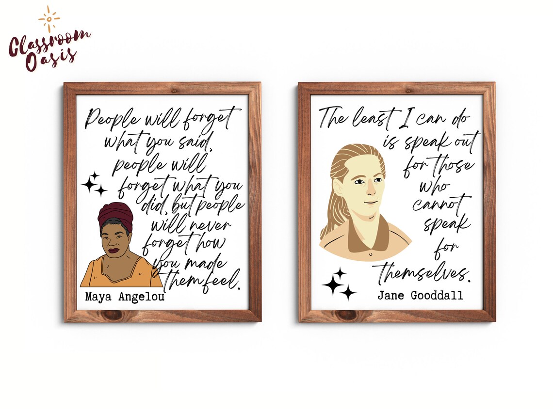 Quotes by Influential Women in History; Printable Social Studies ...