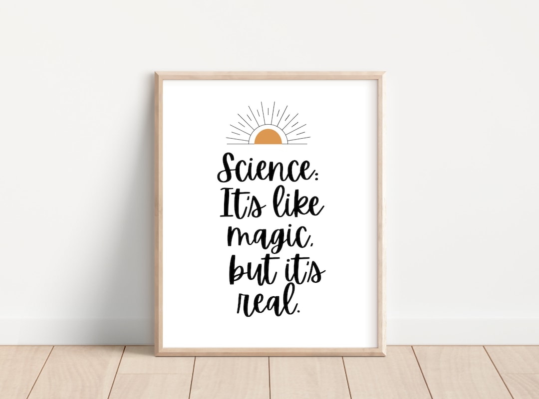 Science Classroom Poster; Science Classroom Decor Elementary; Funny ...