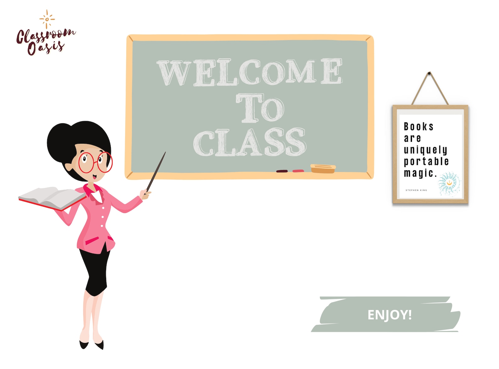 Reading Poster Library Poster English Classroom Poster - Etsy