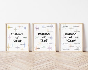 Writing Poster High School English Classroom Decoration | Etsy