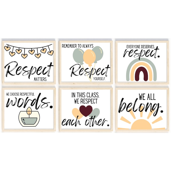 Respect Poster - Etsy
