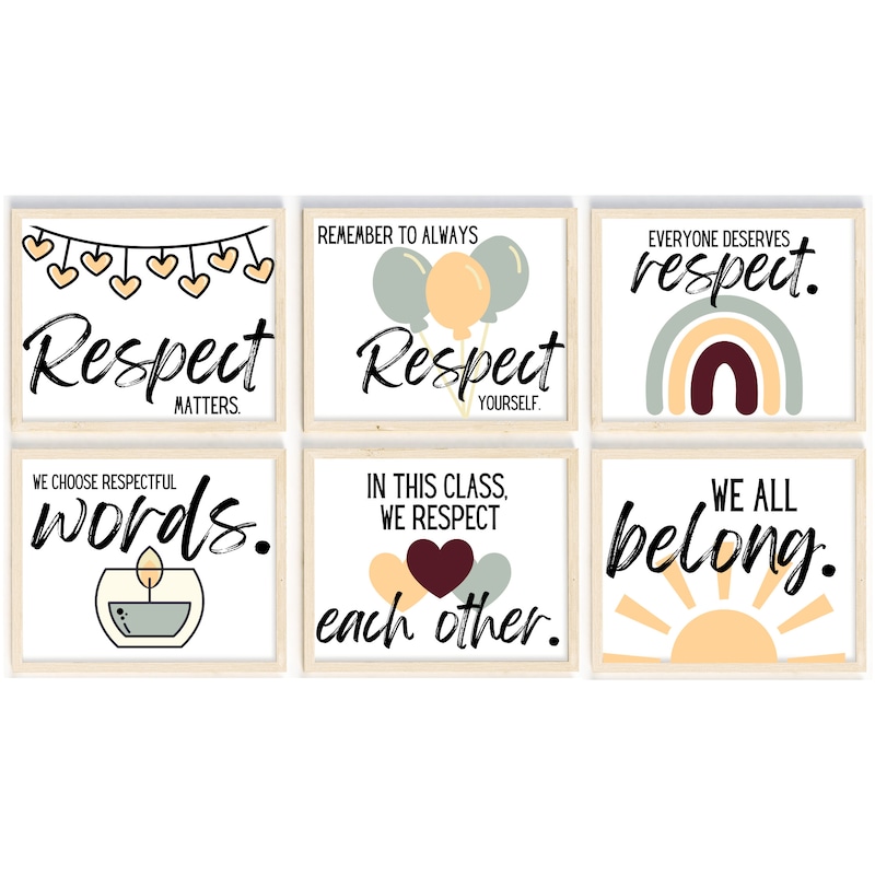 Respect Poster - Etsy