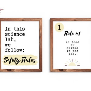 Science Teacher Posters; Science Classroom Decor; High School Chemistry ...