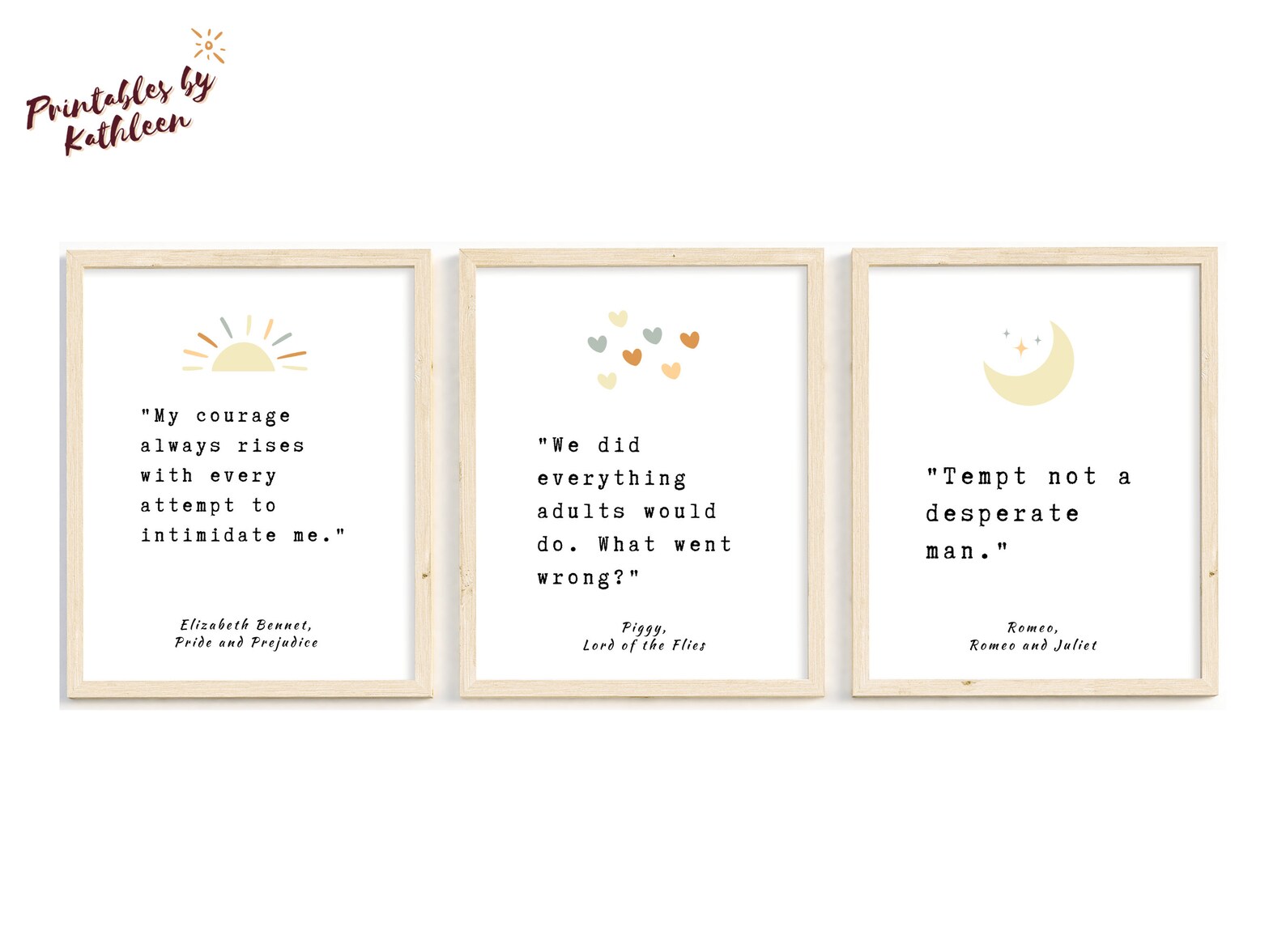 Literary Posters English Classroom Decoration High School - Etsy