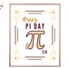 Printable Happy Pi Day Sign Digital International Pi Day Poster Boho ...