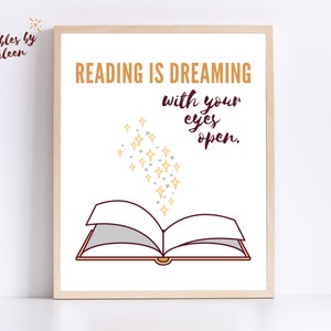 Reading Poster Set; Middle School English Classroom Decor; Library ...
